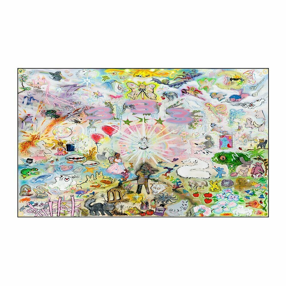 Флаг 333 Bladee из полиэстера 120X180cm, 4 Grommets