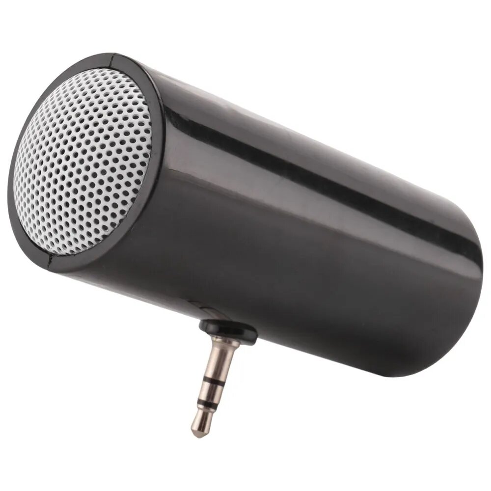 3,5 мм стерео мини-динамик усилитель для мобильного телефона планшетного ПК-черный