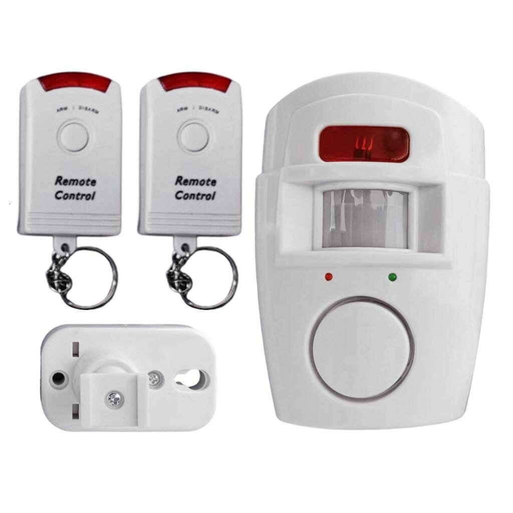 Беспроводная сигнализация с датчиком движения и сиреной 105 дБ