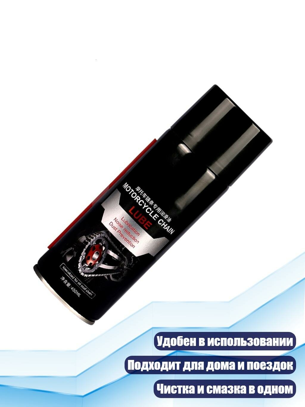 Очиститель цепи для мотоцикла, Масло для цепи