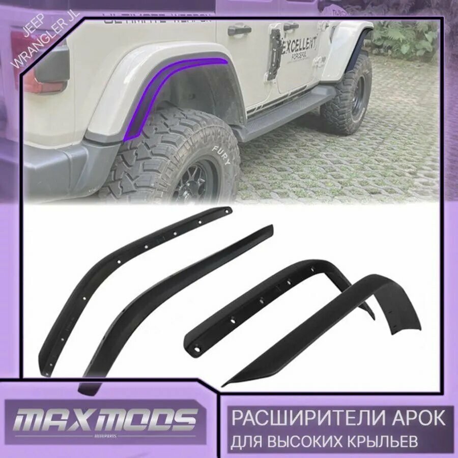 Расширитель колесных арок, 4 шт.