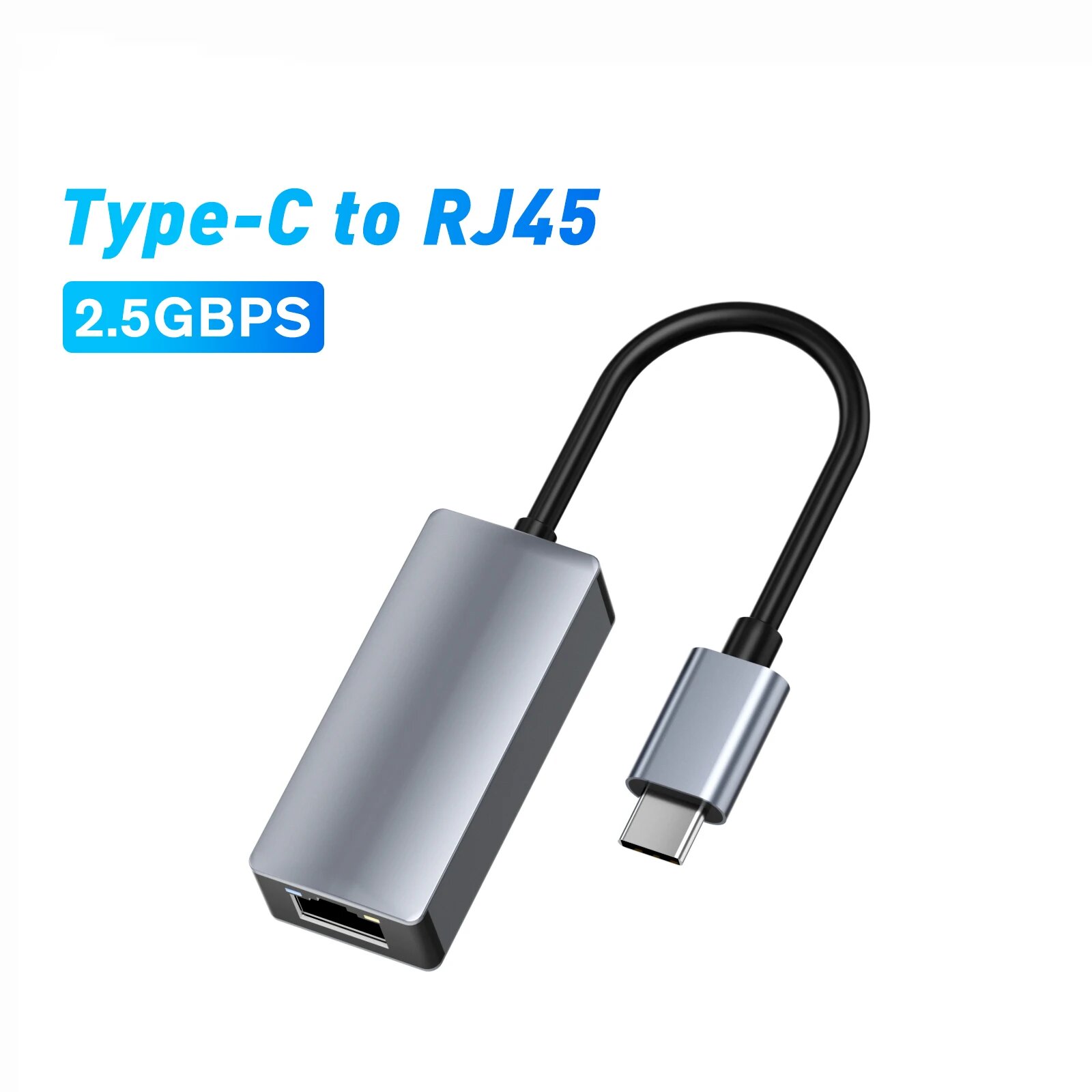 Type-C to RJ45 адаптер Ethernet 2.5Gbps