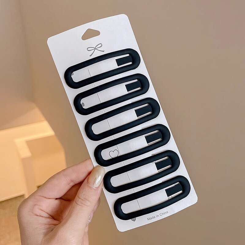 2025 Новые заколки для волос для девочек, артефакт для сломанных волос, боковые челки, детские боковые заколки, BB-заколки, аксессуары для волос, заколки