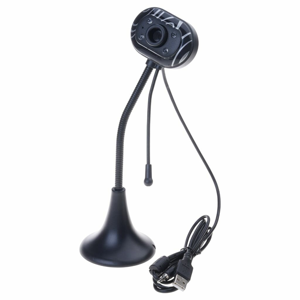 Мини-вебкамера USB с микрофоном, - С микрофоном