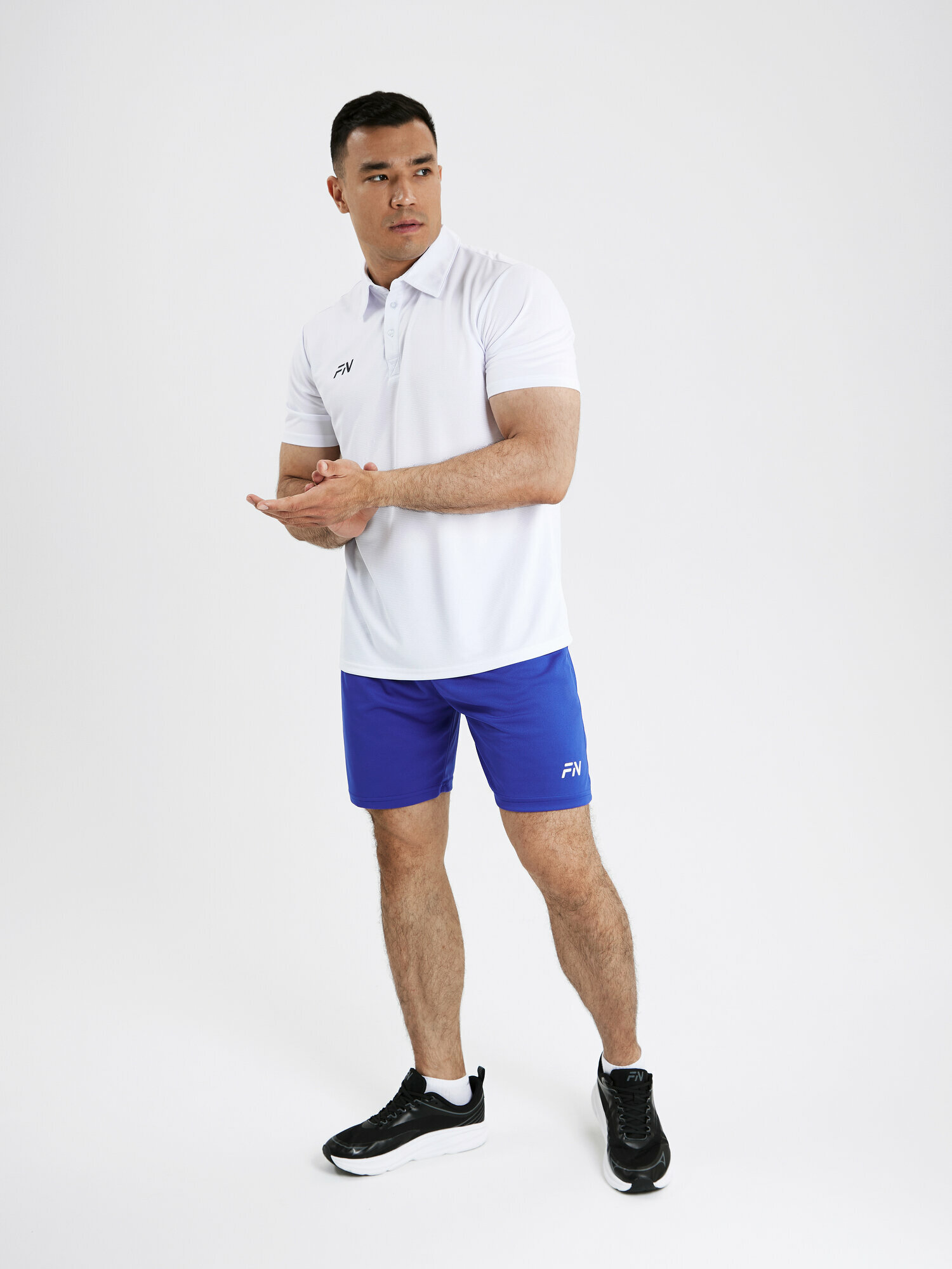 Шорты FN Stride шорты мужские спортивные, размер L, синий