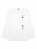 Футболка Comme des Garcons PLAY, размер L, серебристый