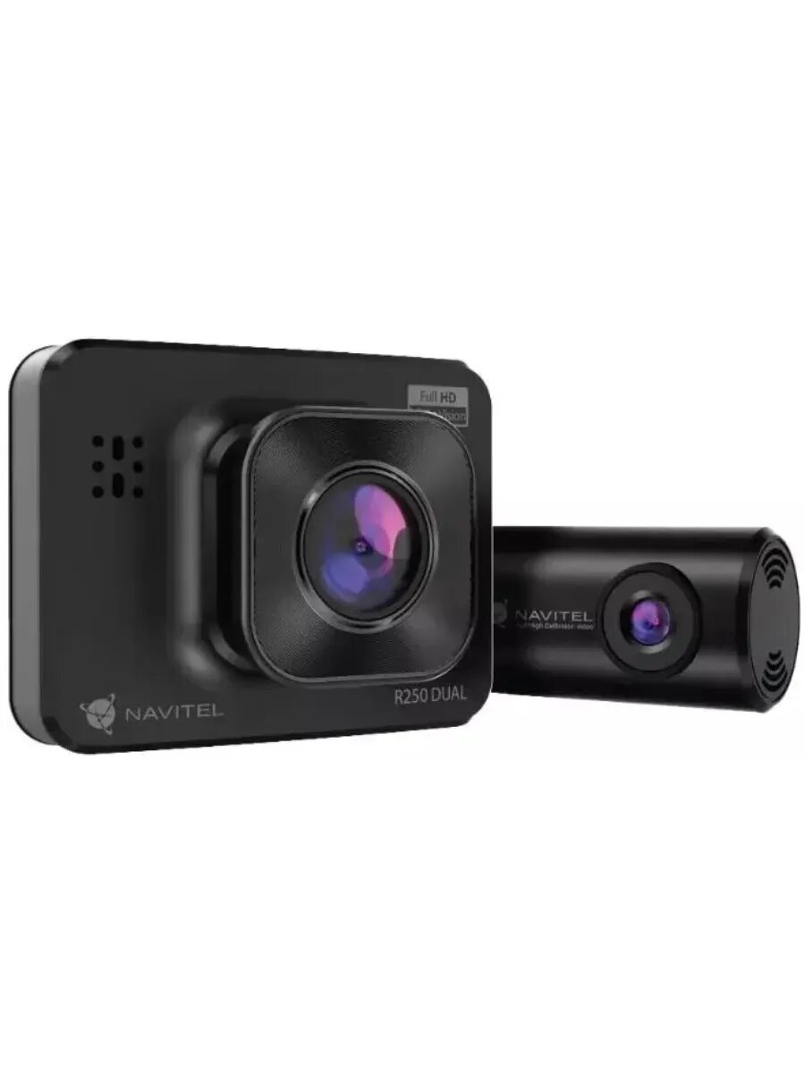 Видеорегистратор R250 DUAL DVR 1Mpix 1080x1920 1080p 140гр.