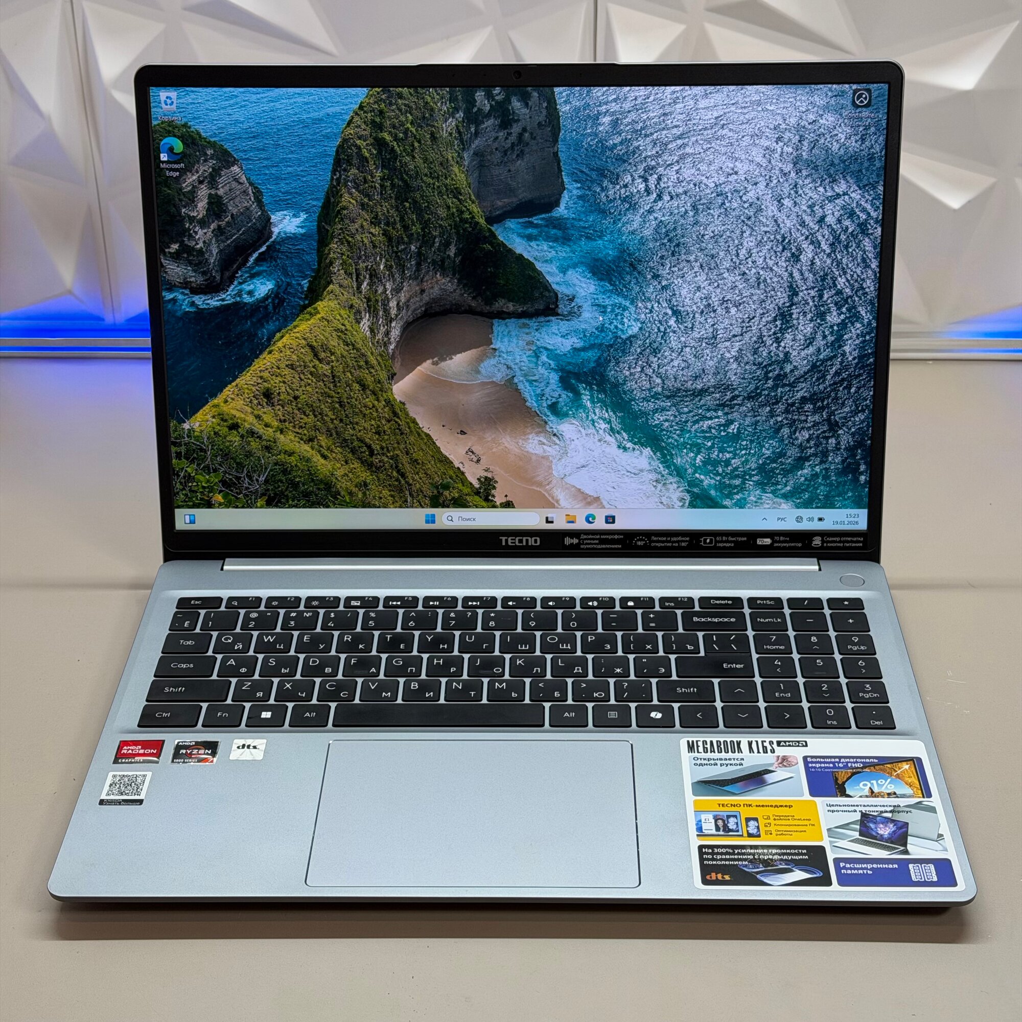 Ноутбук Tecno K16SDA R7-5800U/16Gb/512Gb