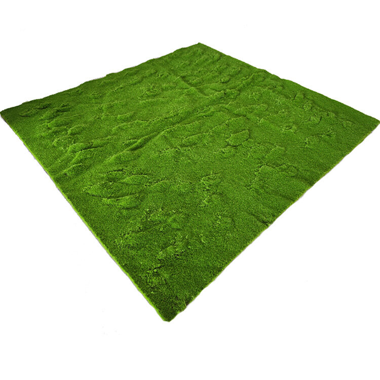 Искусственный мох, зеленый искусственный газон, растительная стена, оконный декор, микроландшафт, бонсай, декоративный мох, флокированный газон