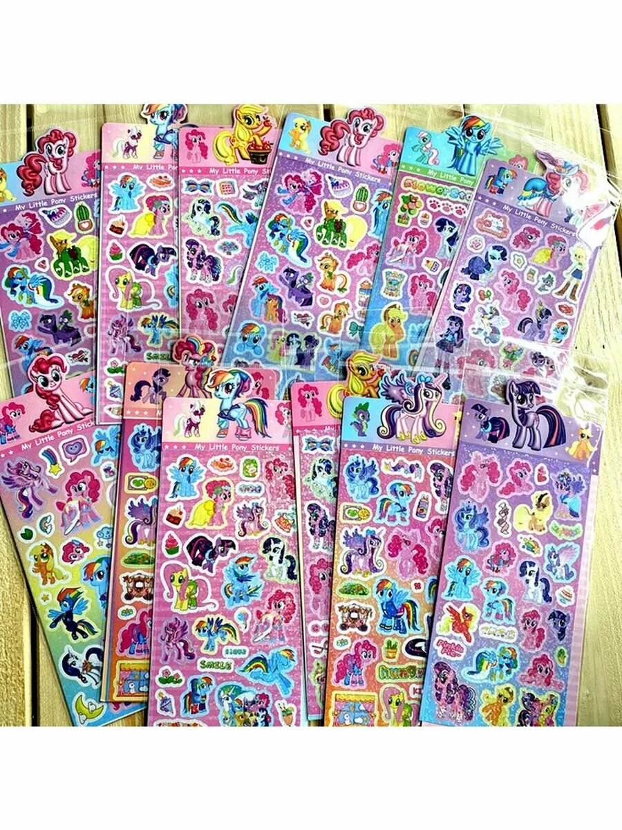 Водонепроницаемые наклейки (Pony Polly, 20 шт.)