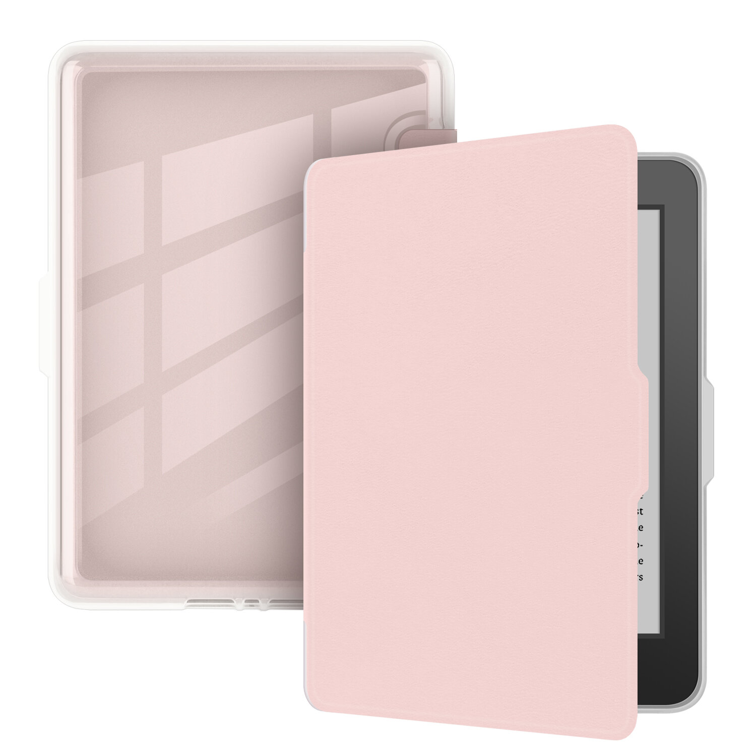 Обложка ReaderONE Glass для электронной книги Amazon Kindle PaperWhite 12 gen 2024 (7 дюймов), Pink