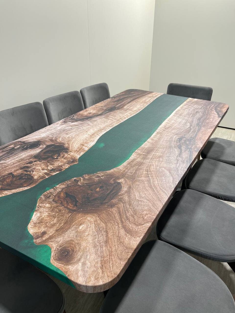Стол кухонный обеденный прямоугольный дизайнерский лофт THETABLE•RU 160х80 3.38/2.1