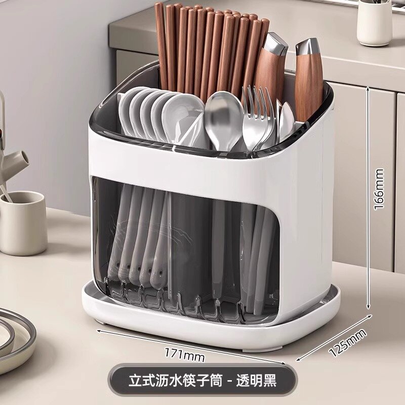 Высококачественный новый держатель для палочек для еды, настенная коробка для хранения, кухонная подставка для палочек и ложек, корзина для палочек, клетка для палочек