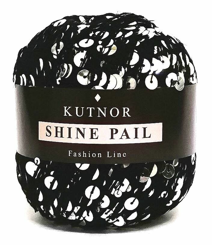 Пряжа с пайетками Kutnor Shine Pail (051) 1 моток 50 г/120 м