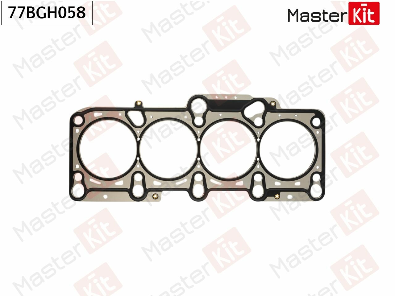 Прокладка ГБЦ AUDI A4A6 2.0 ALT 01- PASSAT 2.0 ALT 01-05 MasterKit 77BGH058