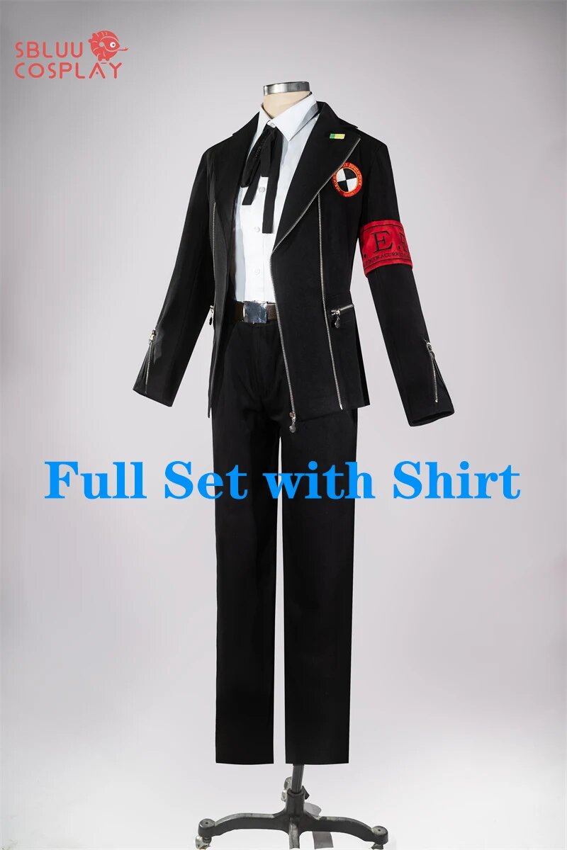 SBluuCosplay Game P3 Makoto Yuki Школьная форма XL, Full set with shirt