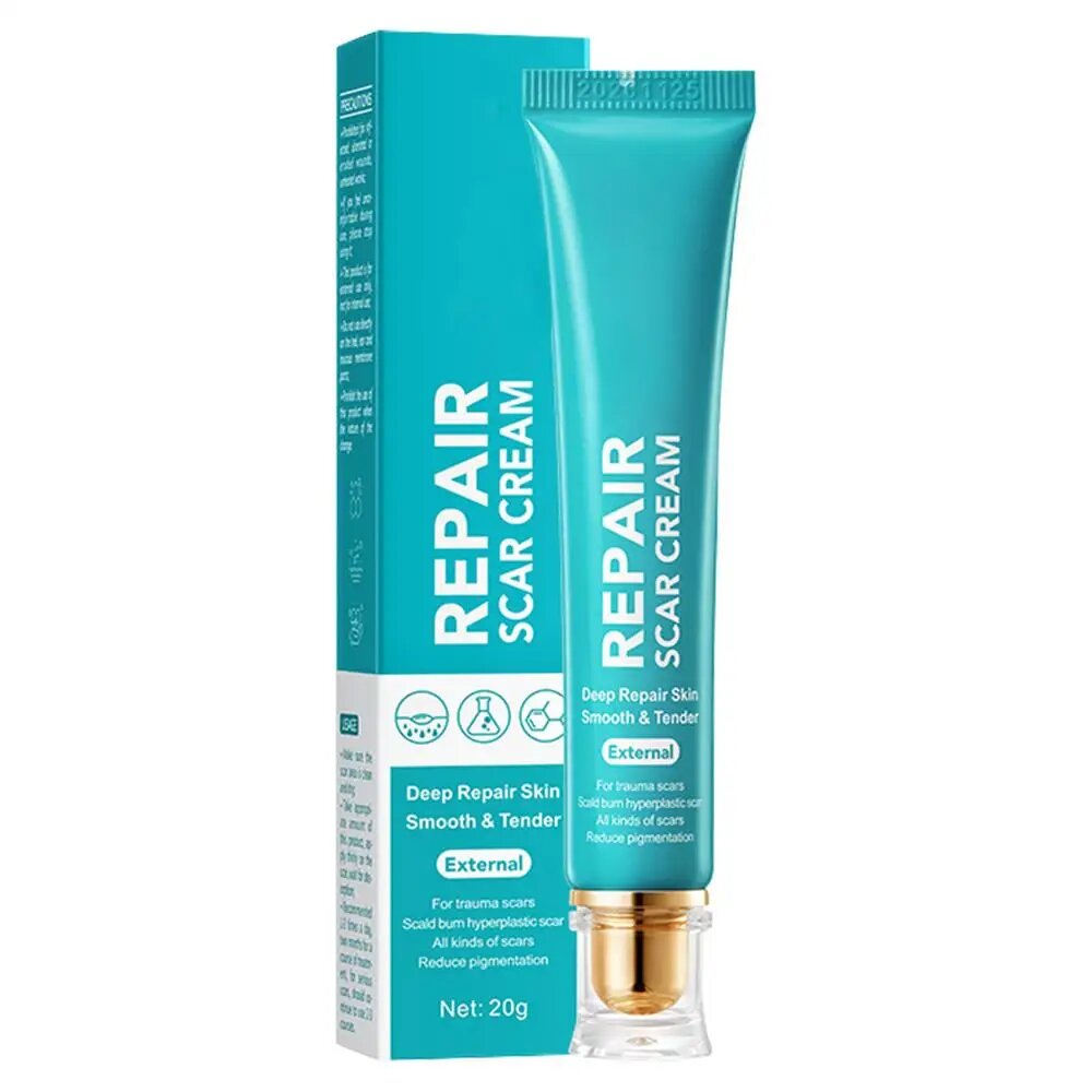Крем Для Удаления Шрамов 20 Г, Быстродействующий Гель Для Восстановления Кожи, Крем Для Исчезновения Шрамов На Лице, Защита Ран