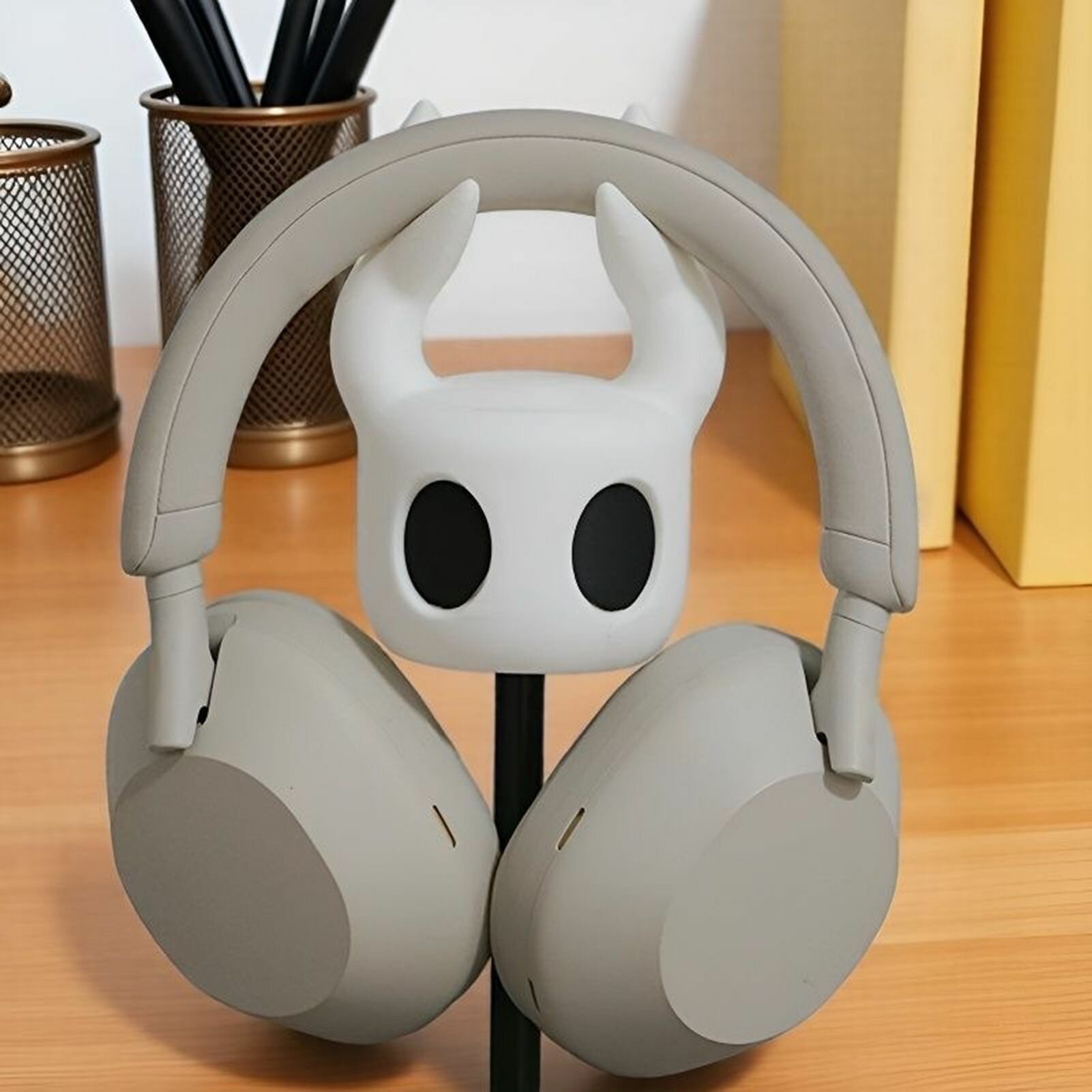 Headphones Stand, Plastic, white — фото 1