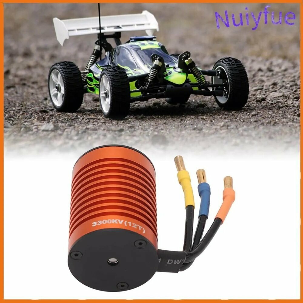 Бесщеточный мотор RC, F540 3300KV, водонепроницаемый, многофункциональный, для 1:10 моделей радиоуправляемых автомобилей