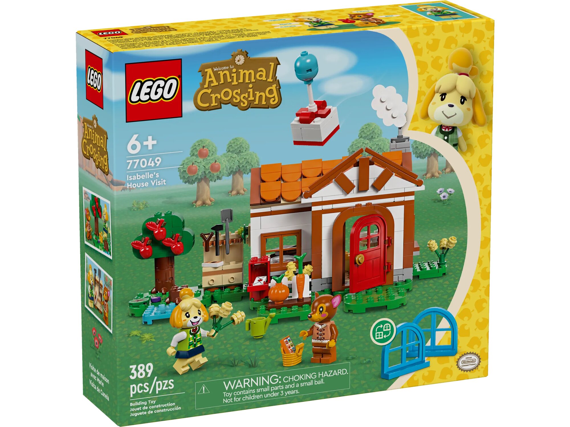 Конструктор LEGO Animal Crossing Посещение дома Изабель 77049