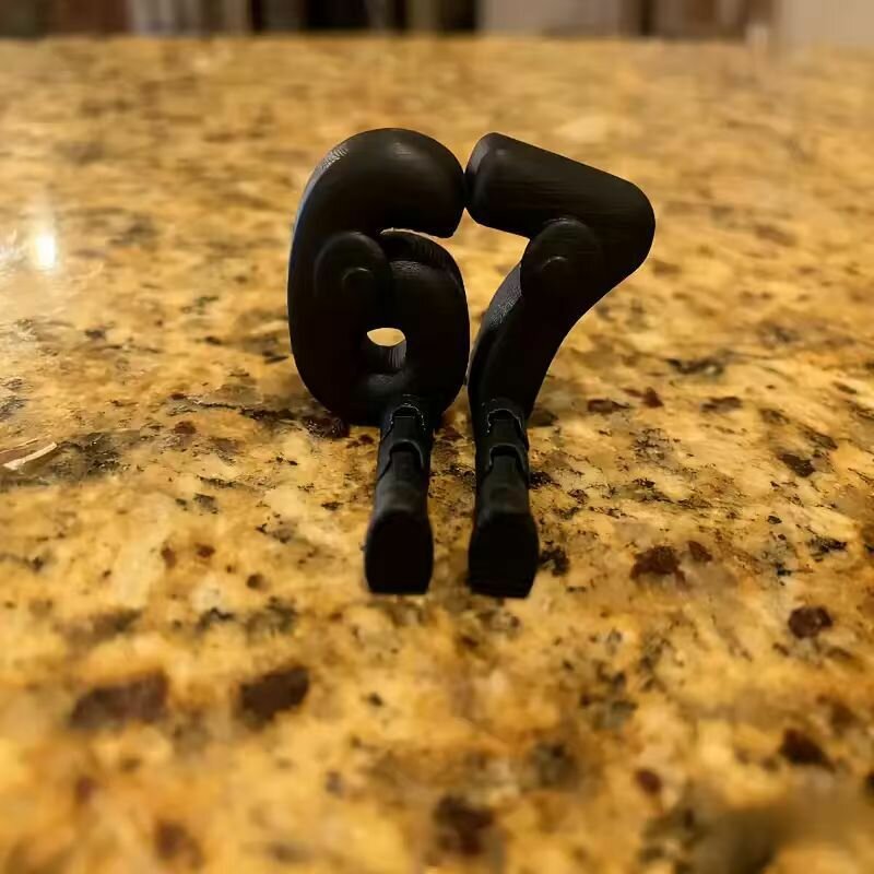 Кросс-бордерный новый продукт 3D-печатный суставной подвижный цифровой орнамент 67 цифровых фигурок