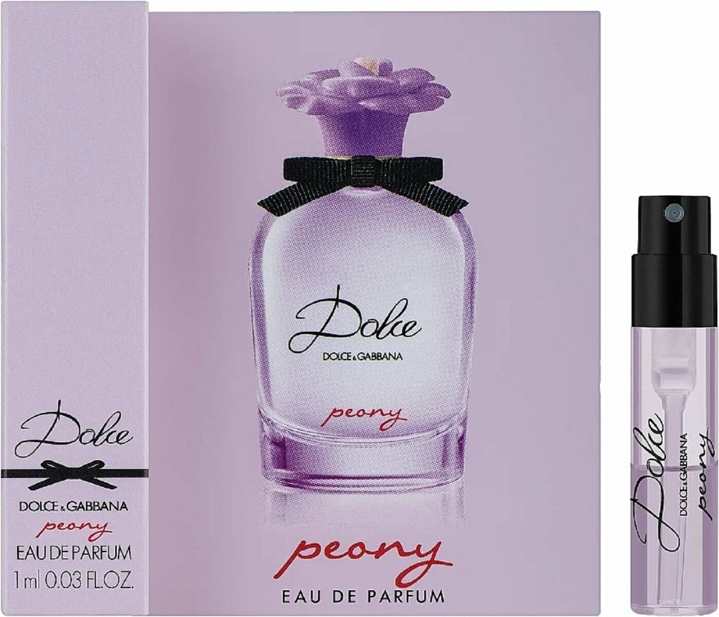 Парфюмерная вода женская DOLCE & GABBANA DOLCE PEONY 1мл (edP - eau de Parfum)