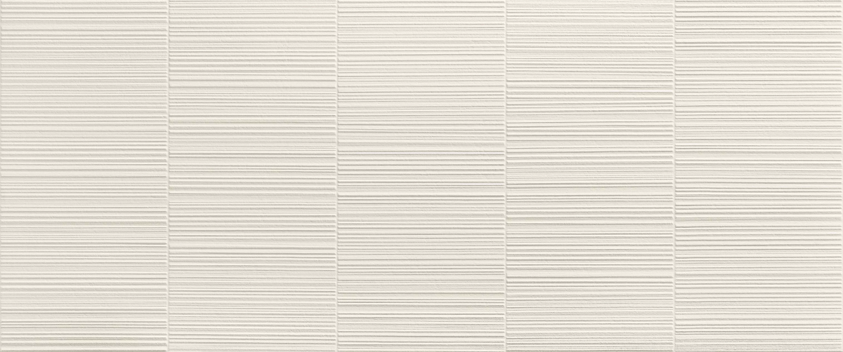 Atlas Concorde Плитка 3D Wall Plaster Barcode White мат 50x120 8,5 мм арт. AHQY (цена за 1.8 м2)