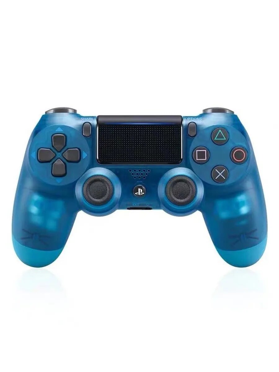 Игровой контроллер (прозрачный синий, беспроводной)