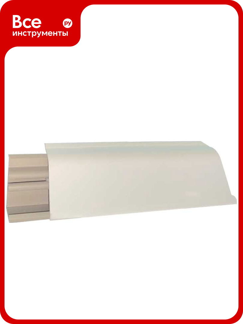 Плинтус для столешницы KORNER LB-381-6056 Белый блеск 3.0 м, ПВХ 20-381-0-6056