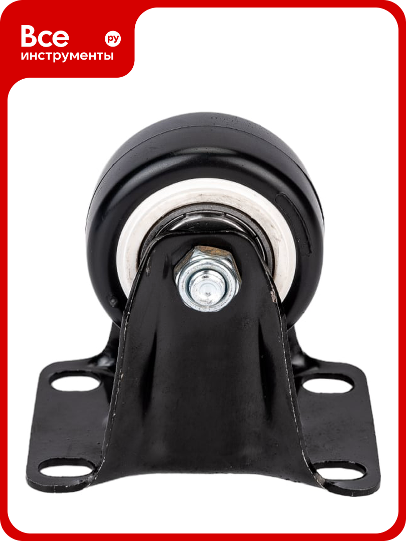 Колесо неповоротное черная резина 40 мм MFK-TORG 4052040