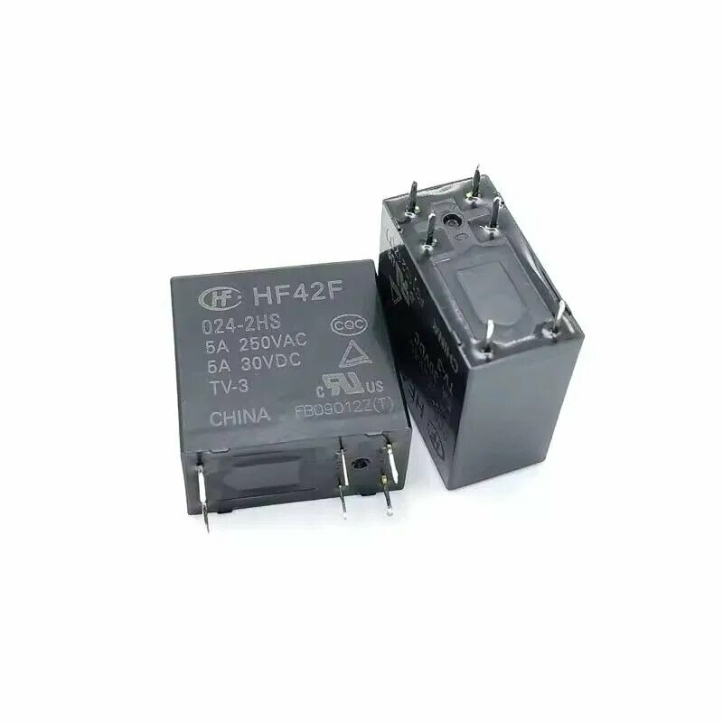 10 шт. Реле HF42F 024-2HS две группы с 6 ногами 5A