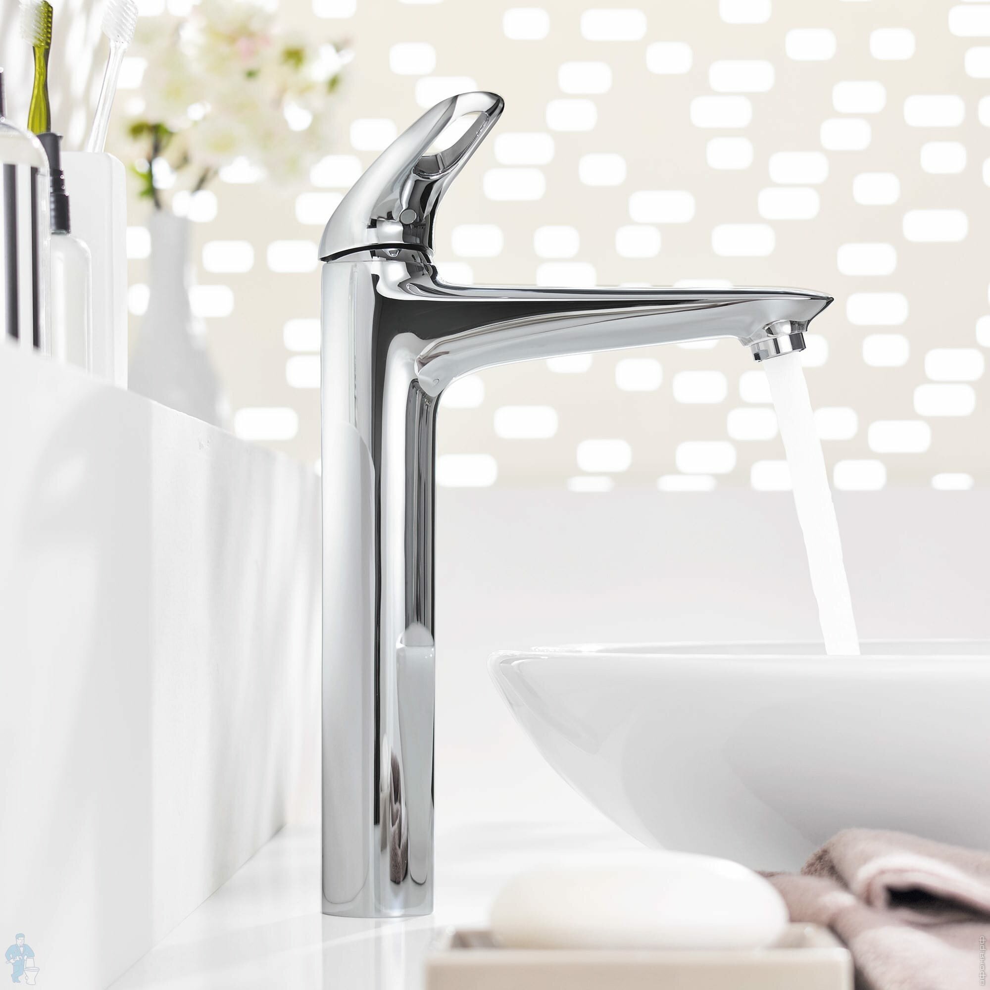 Смеситель Grohe EuroStyle Solid 23570003 для умывальника однорычажный, XL-Size, хром