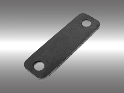 Пластина серьги рессоры ГАЗель-3302 усил. 10мм.