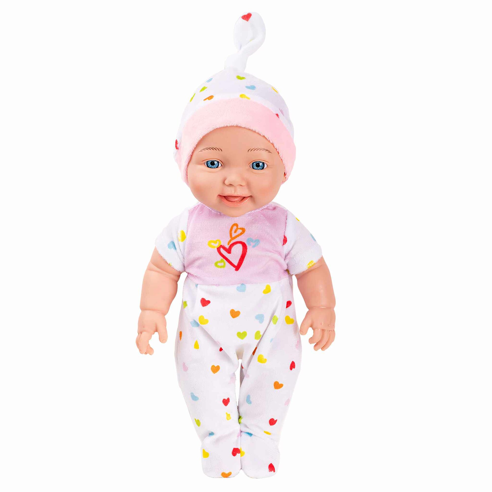 Кукла Fancy Dolls "Малышка с сердечками" PU26, яркая одежда, для детей