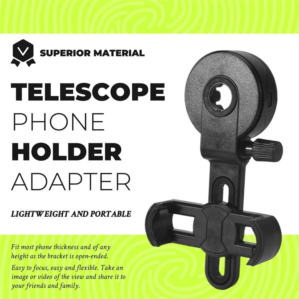(X Y N S) Универсальное крепление адаптера сотового телефона совместим с монокуляра бинокля зрительной трубы, подходит почти всех брендов смартфонов