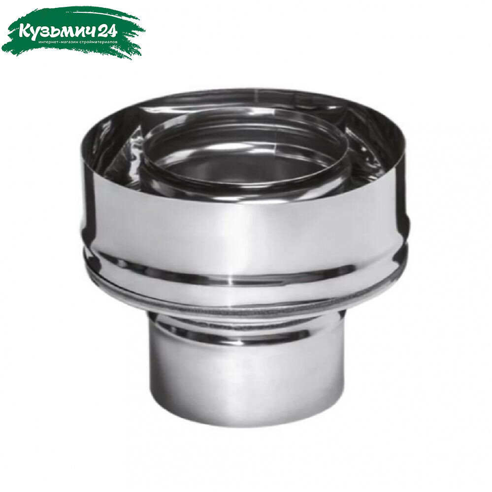 Старт-сэндвич Ferrum d 130х200, толщина 0.8 мм, для дымоходов, 1 шт.