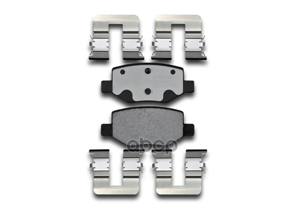 Тормозные колодки Gerat BPR156PG (задние) Low-metallic Gerat арт. BPR156PG
