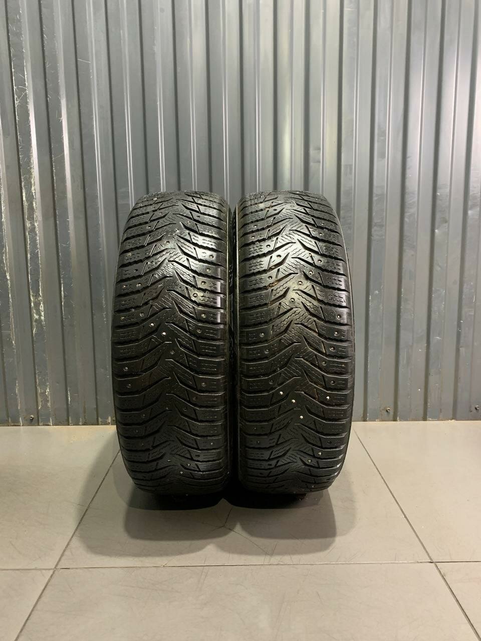 Зимние БУ шины шипованные KUMHO Winter Craft WI 31 + 185/65 R15 30.0% износ PT0006275 TSB042837