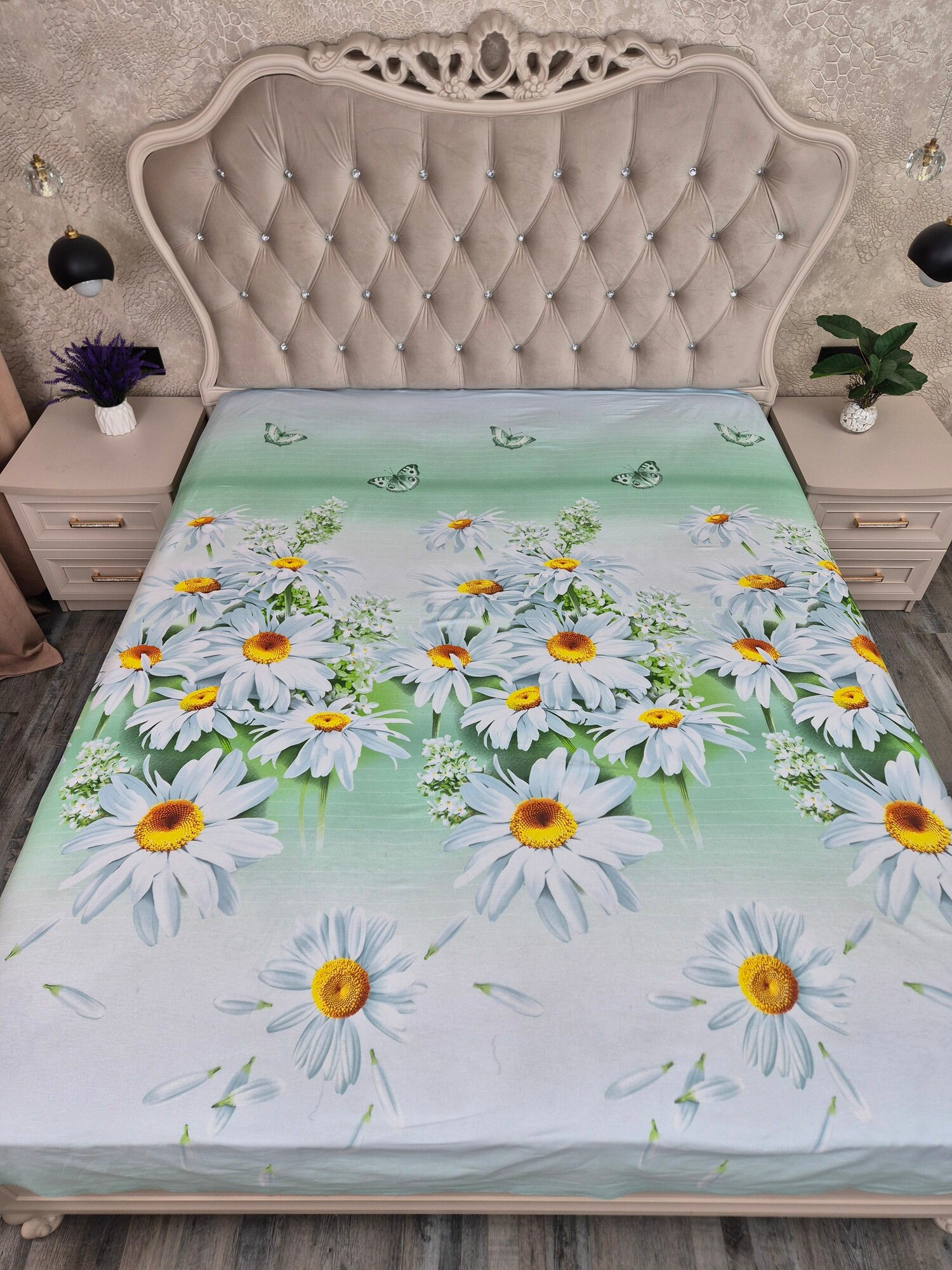 Простыня Бязь классическая 1.5 спальное 150\215см. Хлопок 100% производство Иваново плотность 120 гр/м2