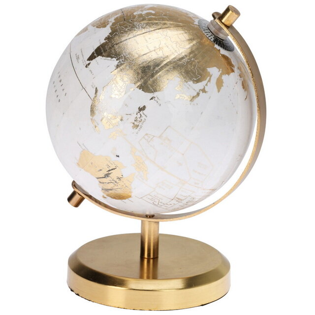 Декоративный глобус Brandon 18 см белый, Koopman, A56100100-1