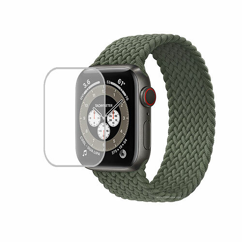 Скрин Мобайл защитный экран для Apple Watch Edition Series 6 44mm GPS + Cellular из гидрогелевая плёнка прозрачная