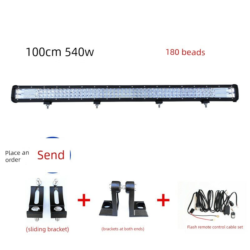 Светодиодные прожекторы для автомобиля 12В 24В, универсальные, для модификации решетки радиатора грузовика,