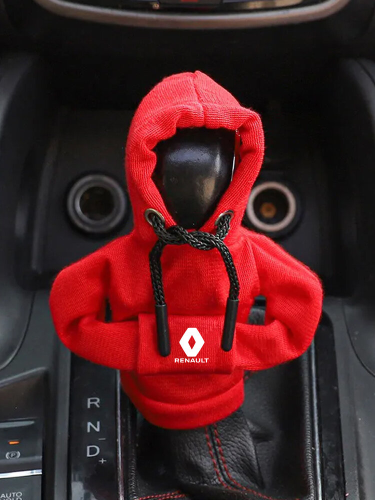 Автомобильная модная толстовка с капюшоном, чехол для ручки переключения передач, чехол для Renault.