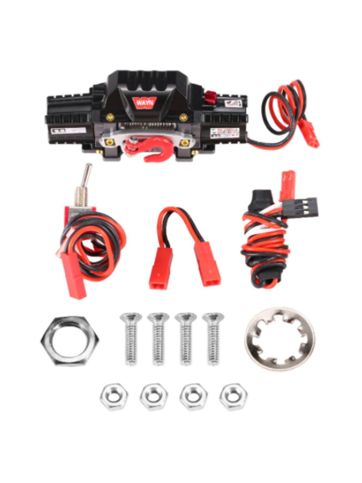 RC двухмоторная лебедка CH3 подключение пульта дистанционного управления линия управления ручным контроллером лебедки