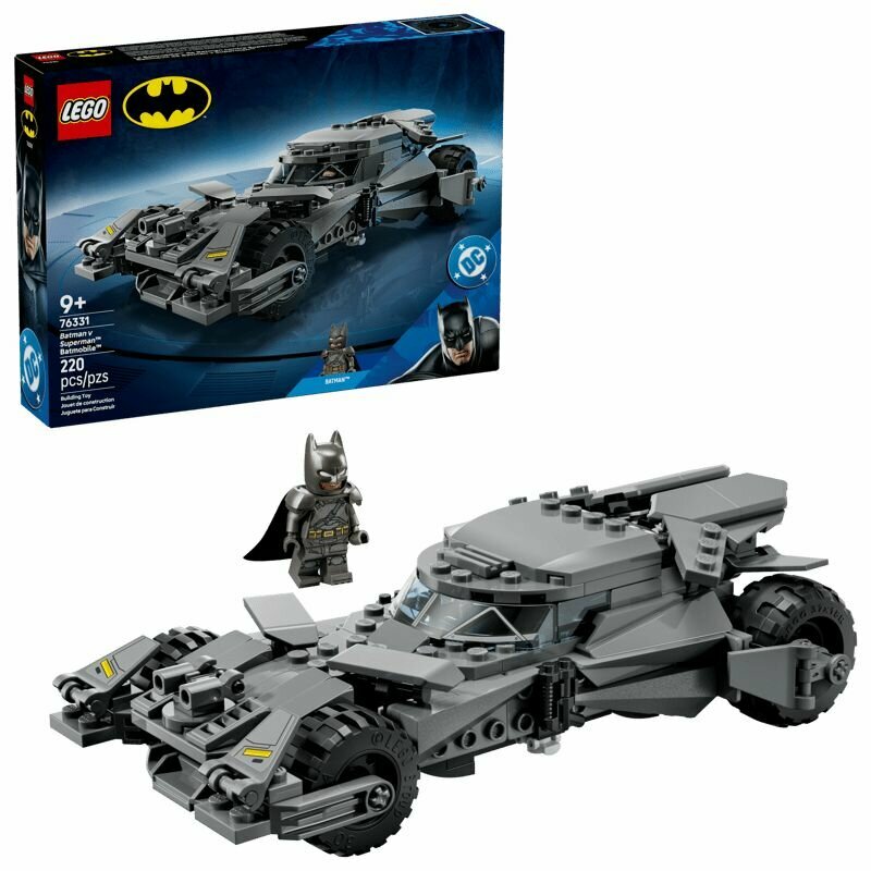 Конструктор LEGO DC BATMAN - Бэтмобиль из фильма Бэтмен против Супермена, 220 эл. - Лего 76331