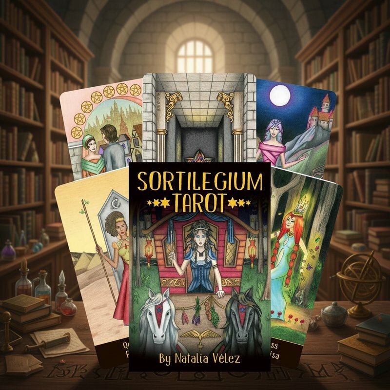 Карты Таро "Sortilegium Tarot Cards" US Games / Карты Таро Сортилегиума 63670 US Games Systems