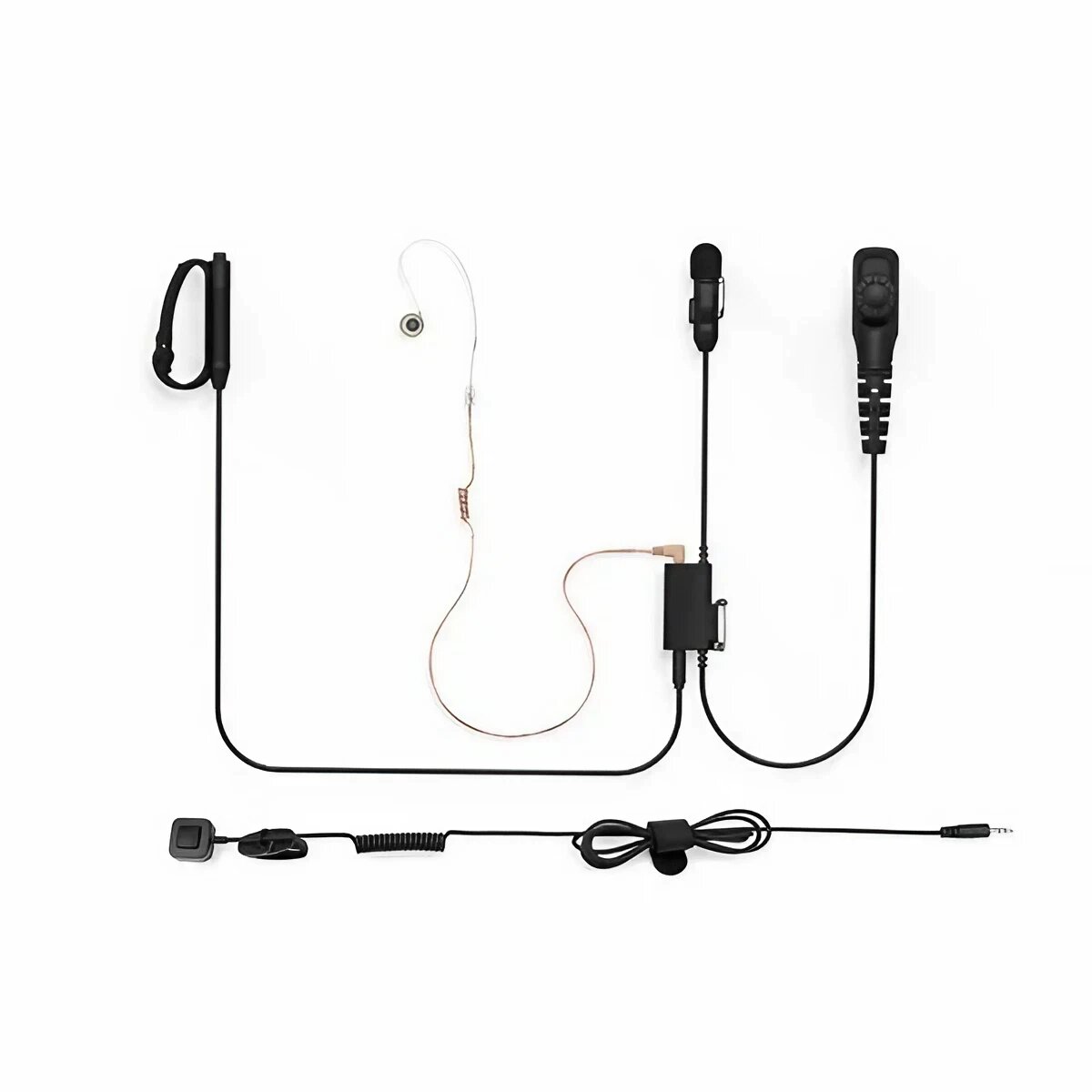 Коммуникационный наушник EARMOR P20 с PTT, скрытый, 1 наушник, IPX4