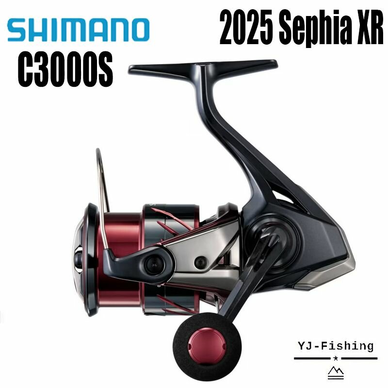 SHIMANO 2025 SEPHIA XR C3000S Спининговая катушка рыболовная снасть рыболовная деталь
