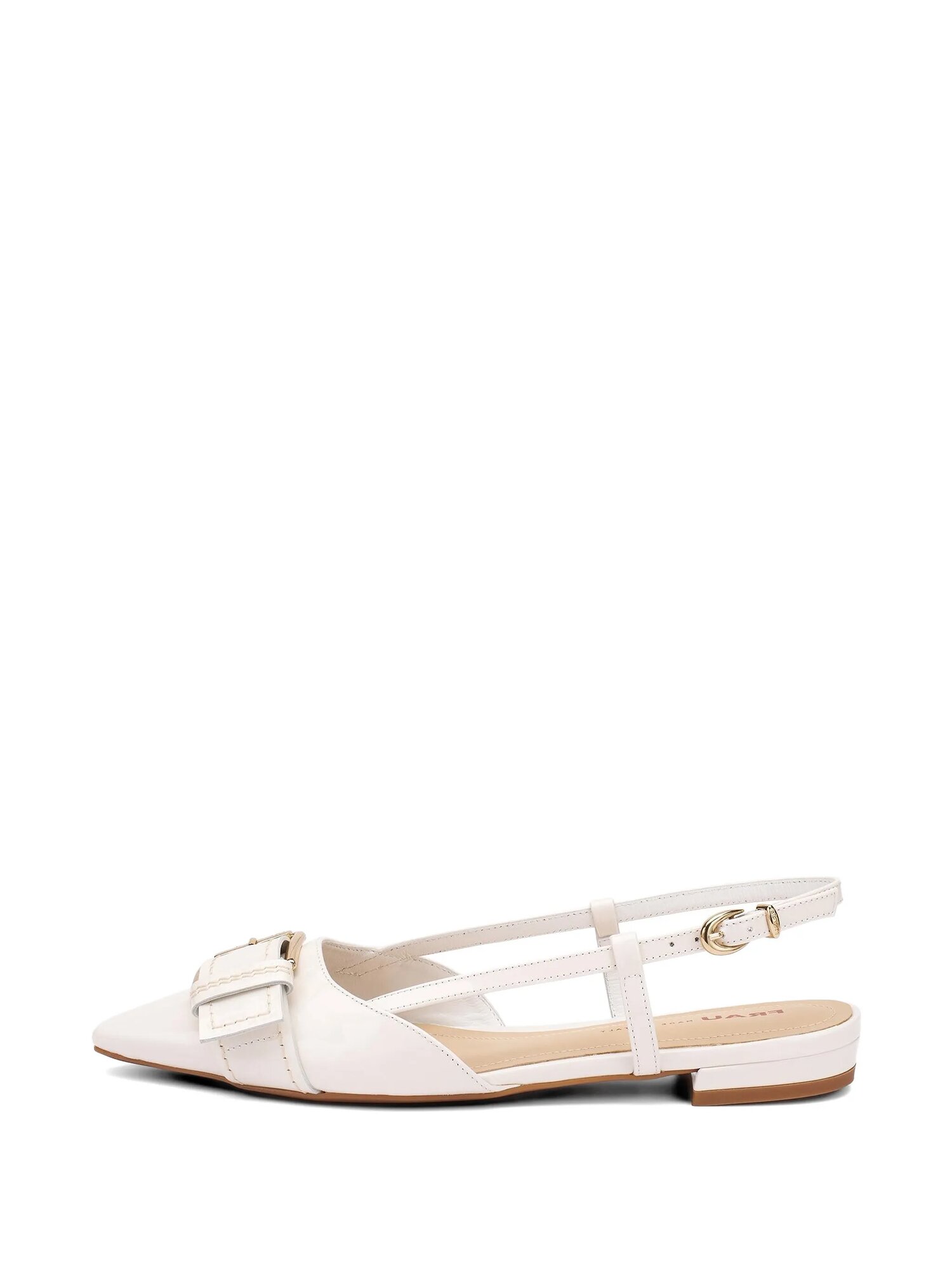 Туфли Frau Buckle-detail patent leather slingbacks