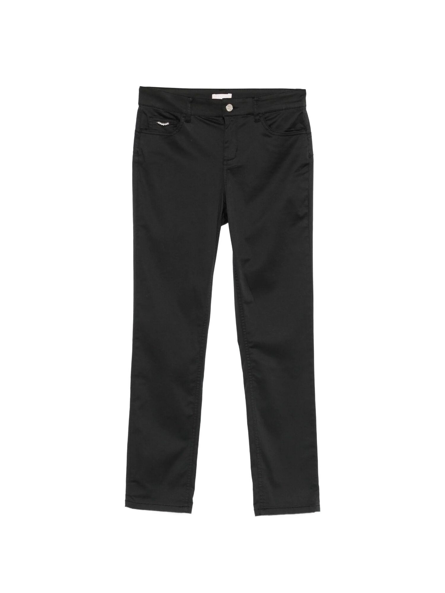 Брюки Logo-patch slim-fit trousers